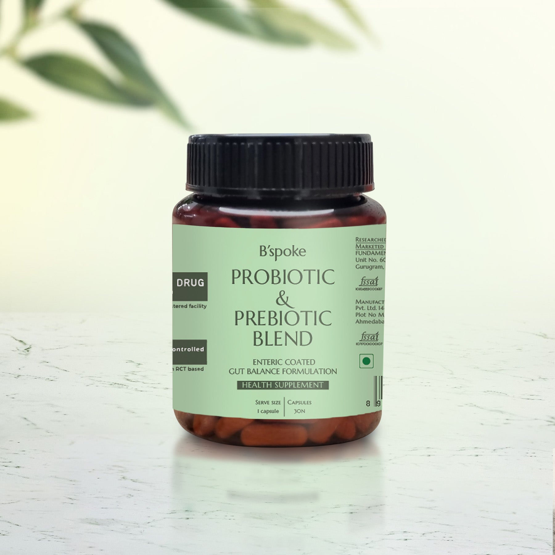 Probiotic & Prebiotic Blend | B'spoke